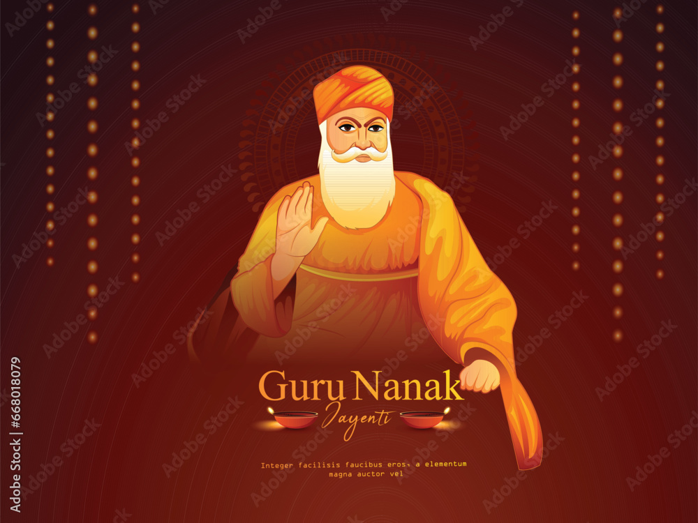 Guru nanak jayanti Gurpurab, also known as Guru Nanak's Prakash Utsav ...