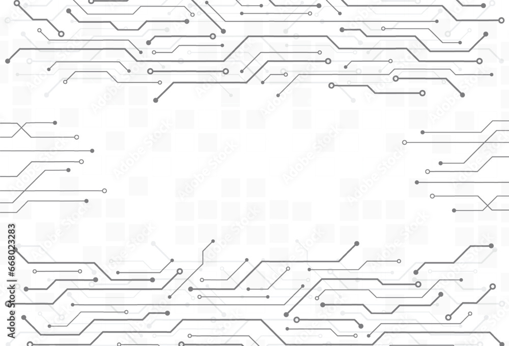 Abstract digital background with technology circuit board texture ...