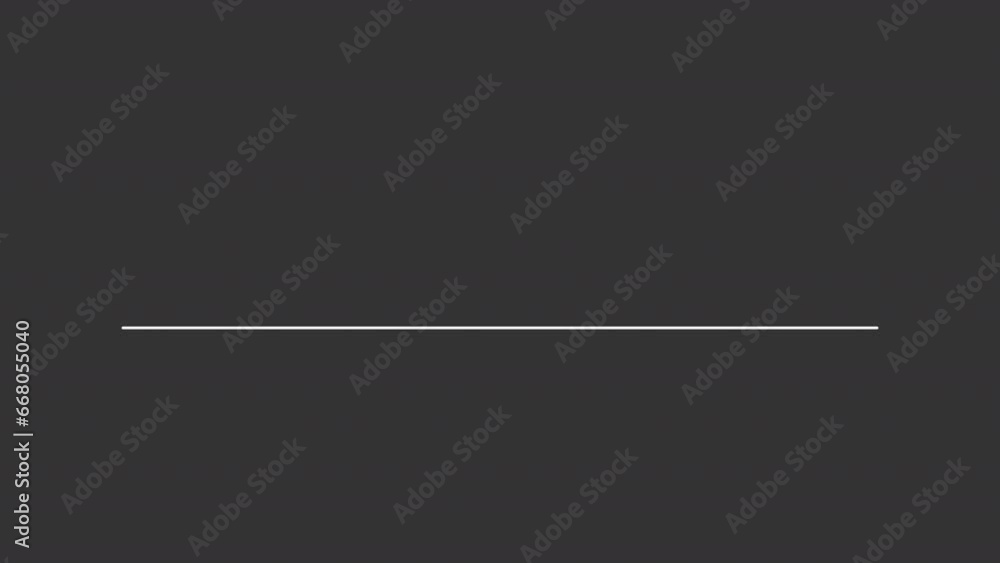 2D white simple thin line animation of buildings in city icon, HD video ...