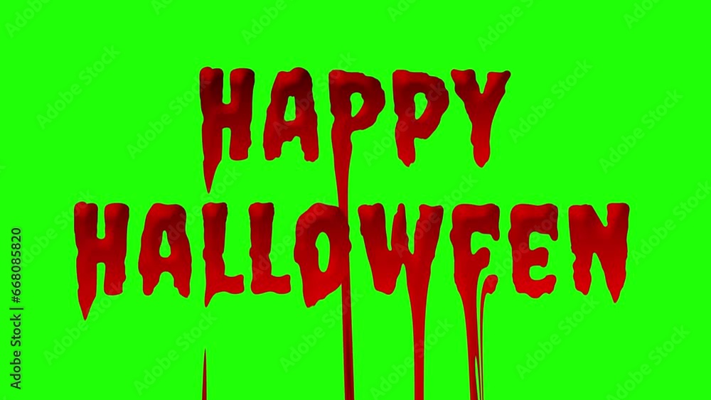 happy halloween looping text animation happy hallowen happy hallowen ...