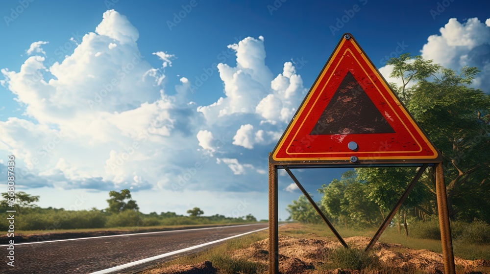 Signage indicating adherence to rules and potential dangers Stock Photo ...