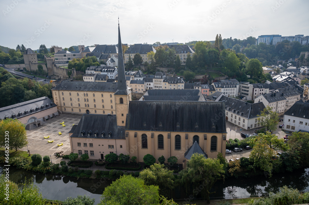 Views of Luxembourg or Luxembourg City capital city of Luxembourg ...