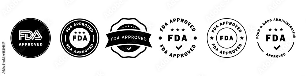 FDA approved vector labels collection. Food and Drug Administration ...