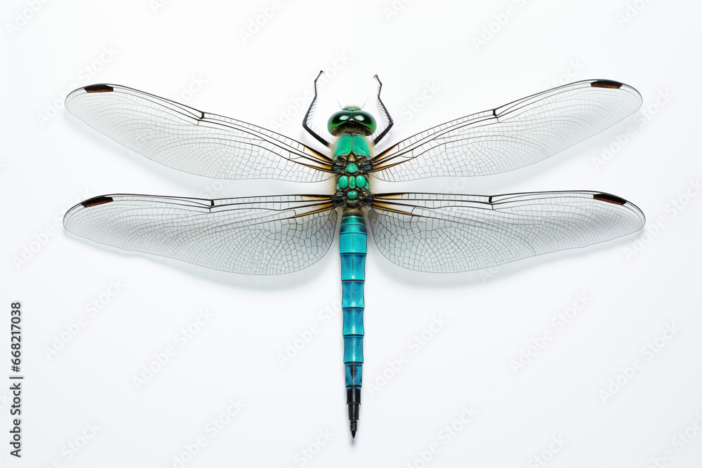 A Close-Up Photorealistic Capture of a Dragonfly: Realistic Hyper ...