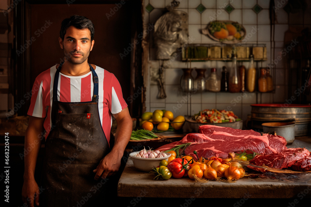 A Paraguayan Meat Vendor's Stall Showcases the Essence of Local Food ...