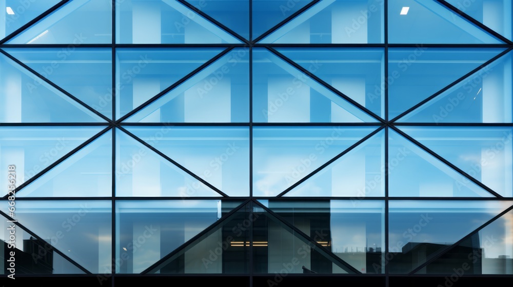 architecture of geometry at glass window,roof of moden buildings,Empty ...