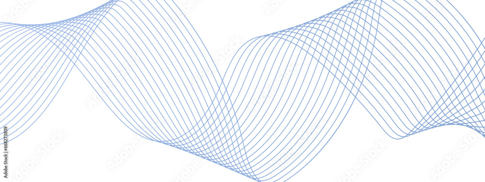 Abstract colorful wave line transparent background modern stream wave ...