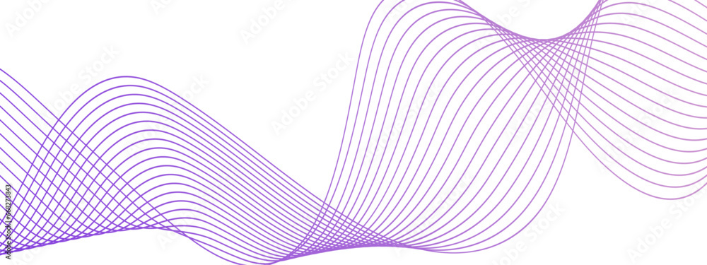 Abstract colorful wave line transparent background modern stream wave ...