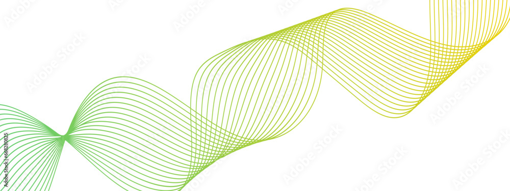 Abstract colorful wave line transparent background modern stream wave ...