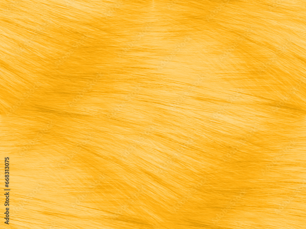 Yellow fur texture. Seamless background. Stock Illustration | Adobe Stock