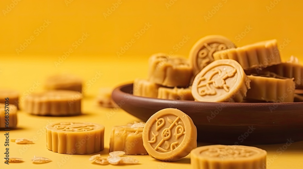 The most traditional of Spanish mazapan sweets Huesos de Santo on ...