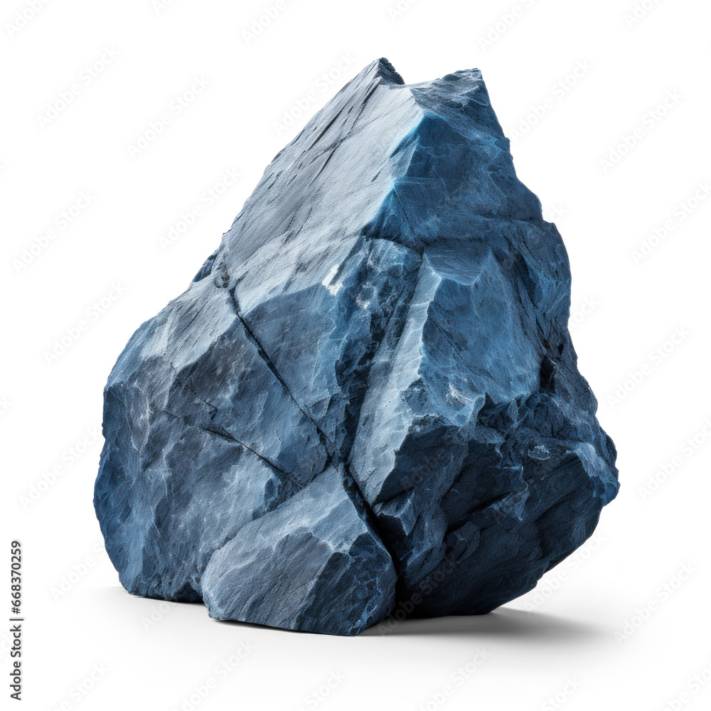 blue rock, png file of isolated cutout object on transparent background ...