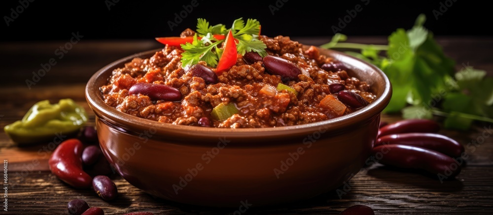 This chili recipe can be seasoned for a mild taste made with kidney ...