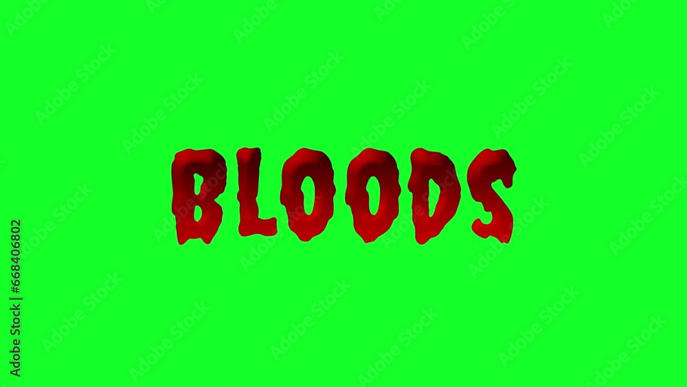 bloods with blood drop writing effect with lightning flashes with ...