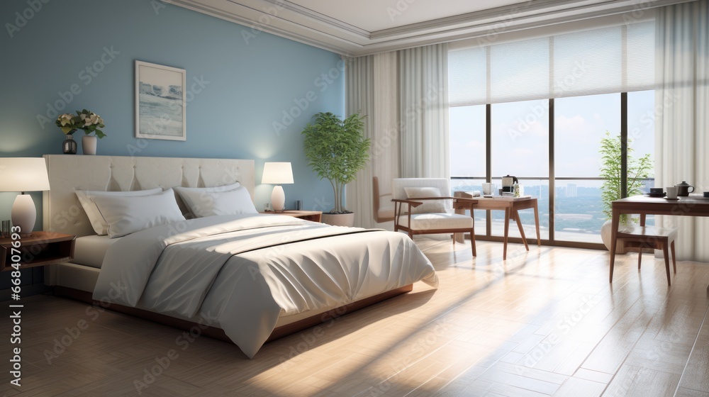 Meticulously cleaning rooms and making beds daily, ensuring comfort and ...
