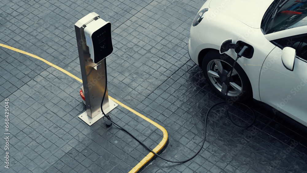 Progressive innovation urban electric on-street charging station with ...