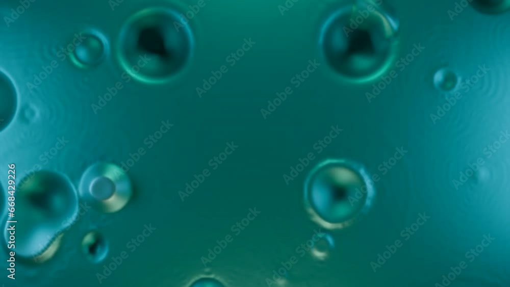 Abstract green acid rain drops. Design. Colorful falling drops of ...