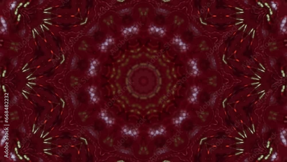 Vidéo Stock 3D 4k kaleidoscope sacred geometry geometric patterns for ...