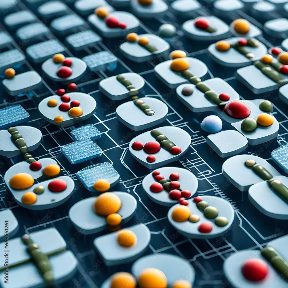 Bioinformatics merges biology and data science, visualizing genetic ...