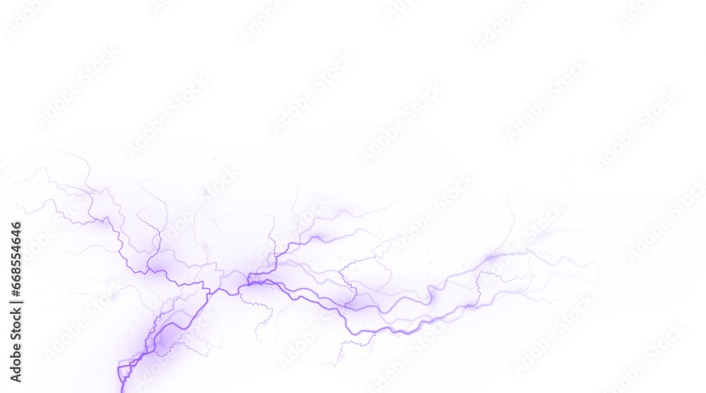Bright Lightning PNG Transparent, Blue Bright Linear Lightning ...