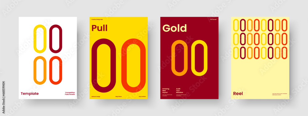 Abstract Poster Template. Creative Business Presentation Layout ...