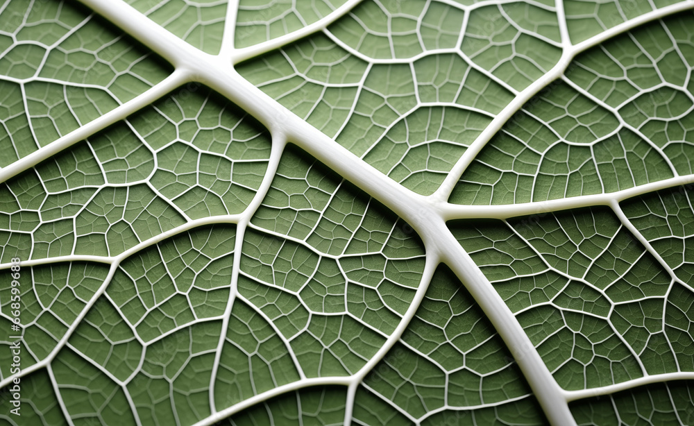 Biomimicry leaves structure. Stock-Illustration | Adobe Stock