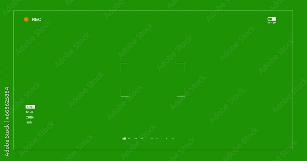 focus finder camera video viewfinder with rec led on and empty battery ...