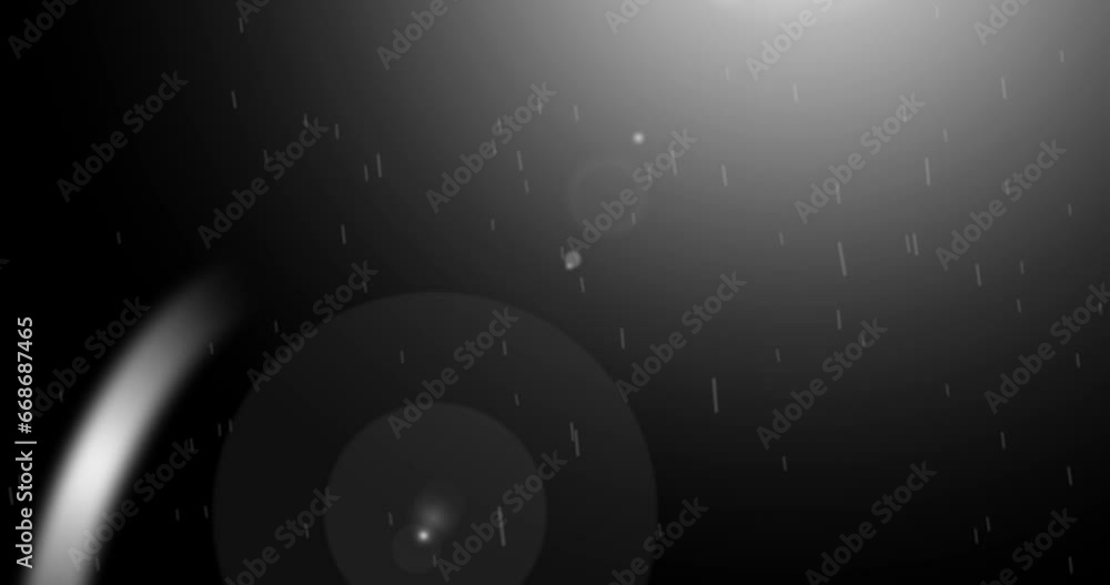 Rainbow forms slowly perspective view matted rain flare. Soft color ...