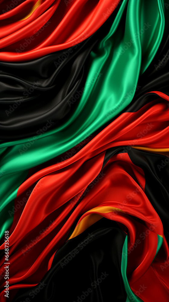 Discover the elegance of Libyan textile art with silk fabric showcasing ...