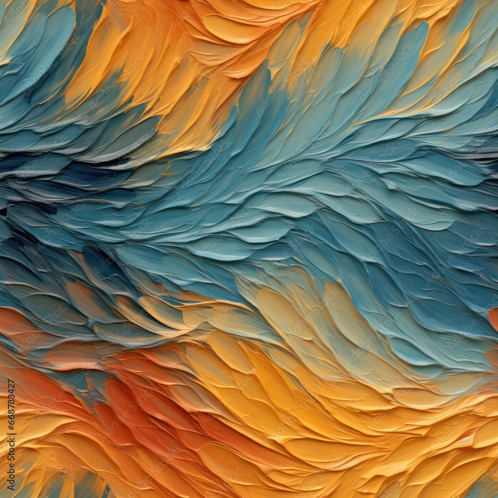 Seamless tilable pattern: Oil paint texture for virtual canvases. Stock ...