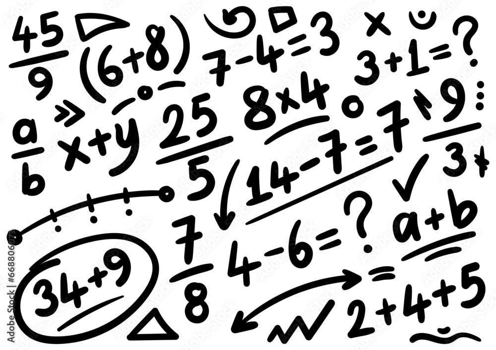 math symbols background. Math symbols background for business ...