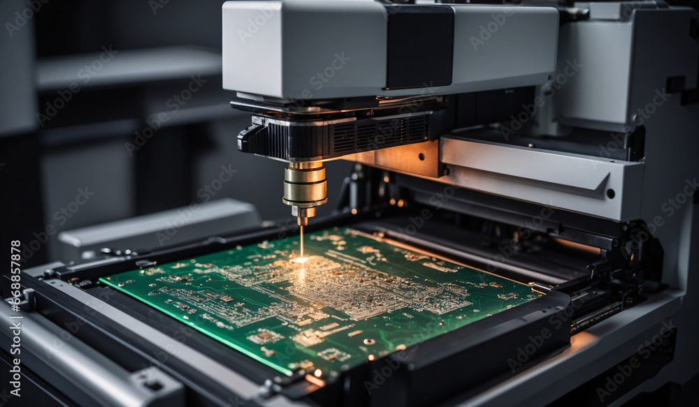 Creation of modern electronic boards for microprocessors using modern ...