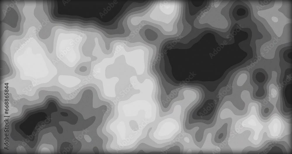 Abstract moving topographic map animated gradient. liquid ripple ...