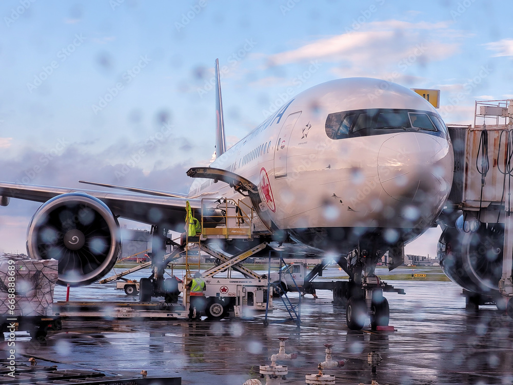 Toronto, Ontario, Canada - 07 24 2022 : Boeing 777 jet airliner of Air ...