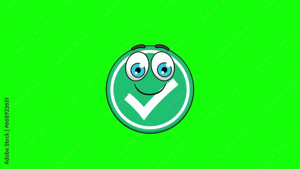 approved symbol emoticon emoji with face savoring food, cartoon ...