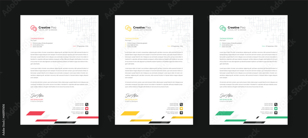 Minimal creative professional newsletter corporate modern business ...