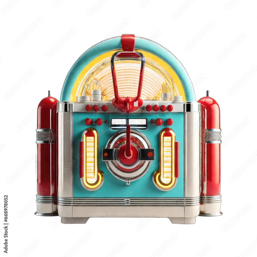 Retro jukebox clipart png 3d vintage music box clipart bundle ...