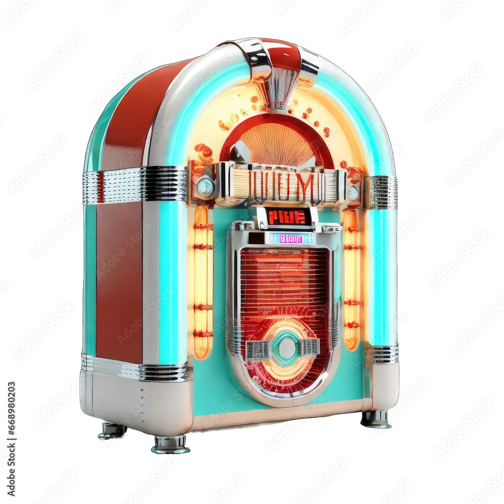 Retro jukebox clipart png 3d vintage music box clipart bundle ...