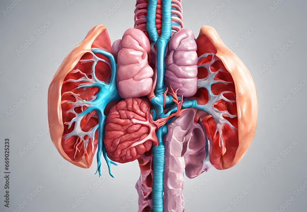 Human Organs Anatomy, Detailed Human Organ System, Human Body Internal ...