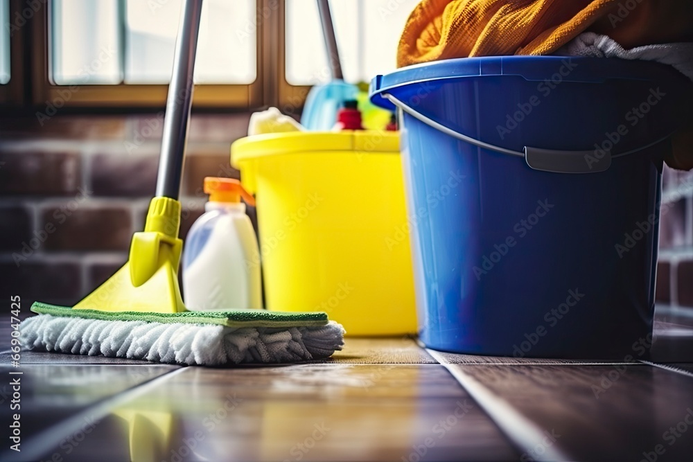 Cleaning Supplies and Mop Set for Effective and Efficient Cleaning ...