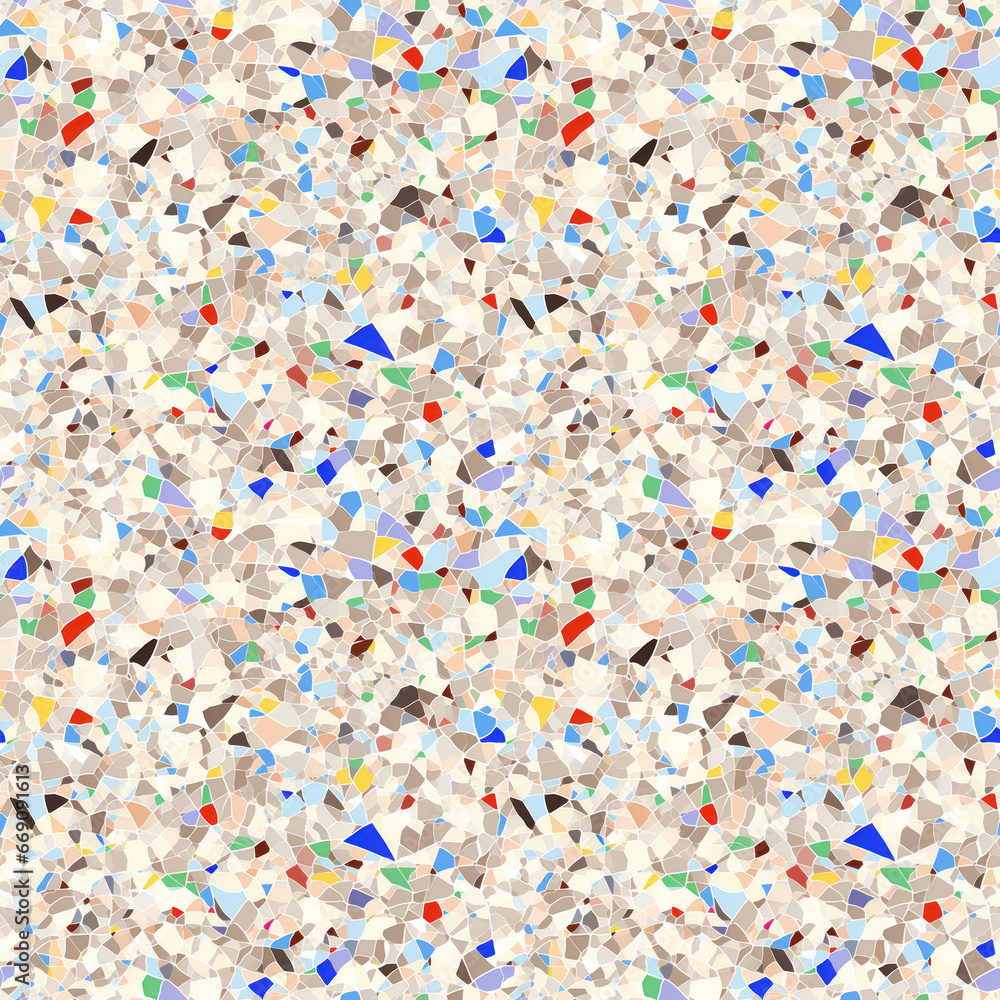 Terrazzo marble floor seamless texture Stock Illustration | Adobe Stock
