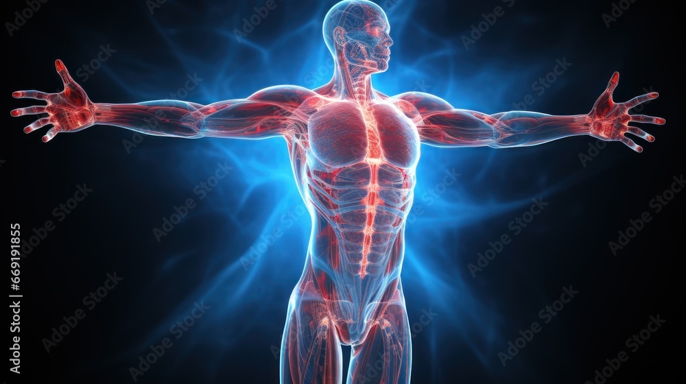 Human anatomy drawings Stock Illustration | Adobe Stock