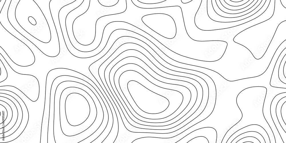 Topographic map background geographic line map with elevation ...