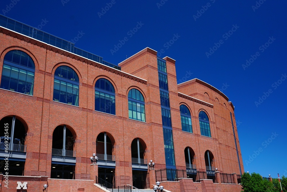 Michigan Stadium (The Big House) is the football stadium for the ...