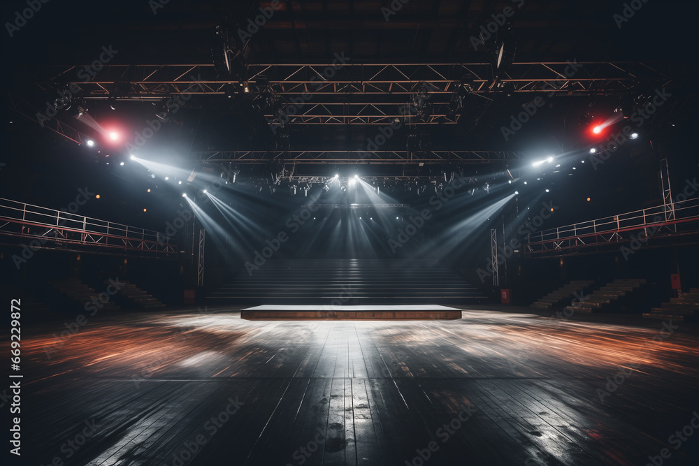 Empty Concert Stage - Fog Machine, Light Show, Music Concert, Hip-Hop ...
