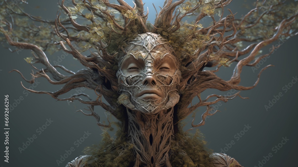 Beautiful tree of life hd image of tree of life in the style Ai ...