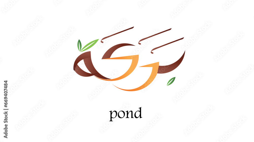 pond. Goodness, Baraka slogan, Arabic calligraphy slogan, Money ...