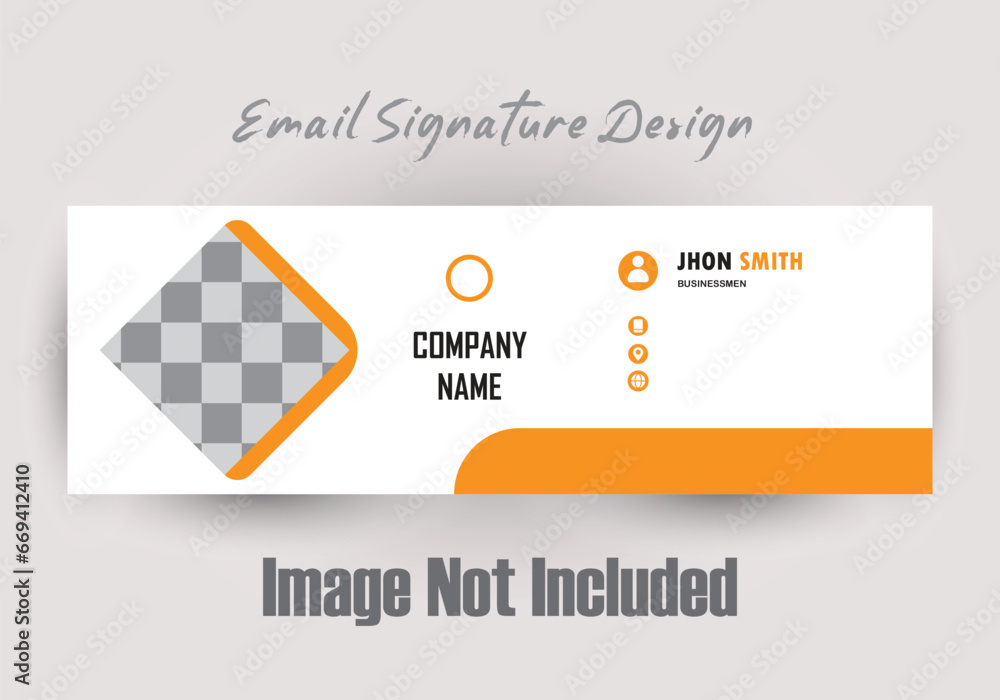 modern email signature design, modern creative email signature design ...