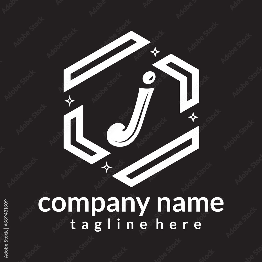 Abstract Fashion font alphabet j. Minimal modern urban fonts for logo ...