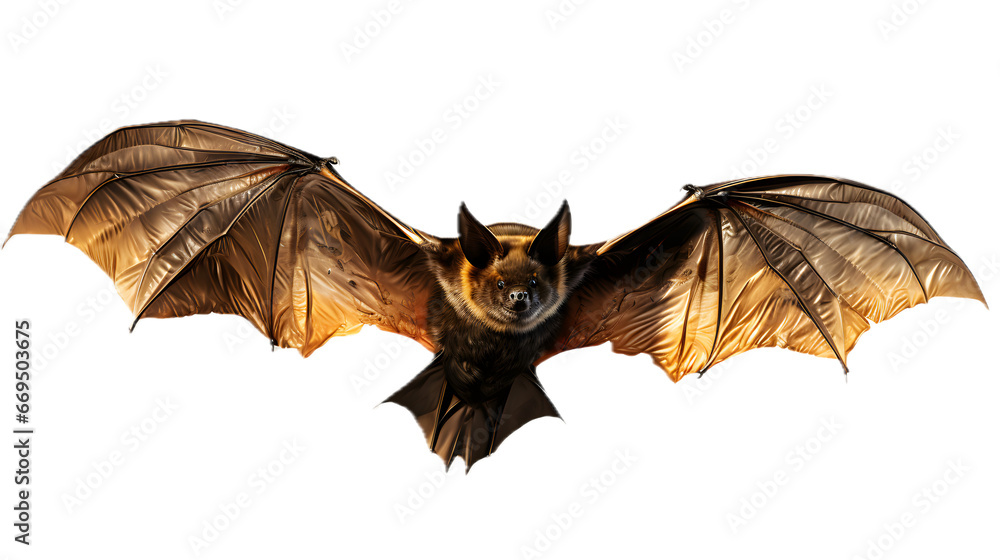 Flying bat isolated on transparent background, png Stock Illustration ...